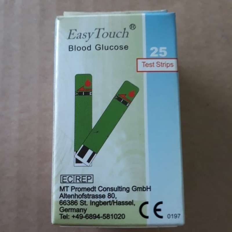 Promo Strip Glucose Easytouch Refill Stik Cek Gula Darah Easy Touch ...