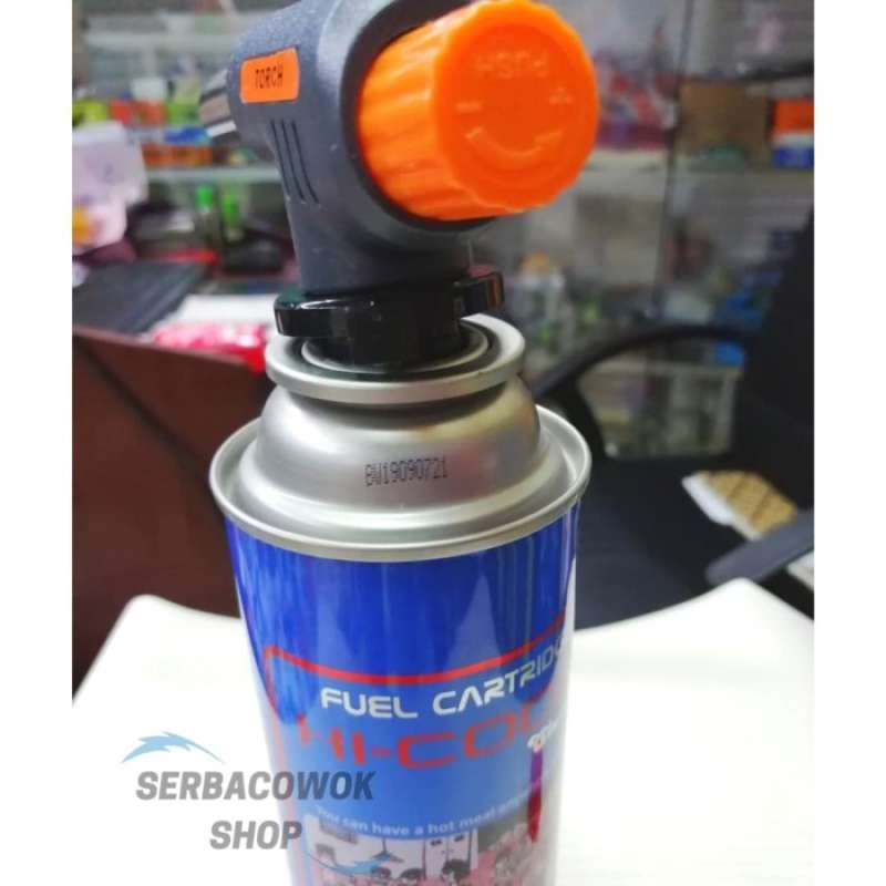 Jual PAKET GAS TORCH MULTI PURPOSE DENGAN GAS HI COOK PORTABLE SIAP ...