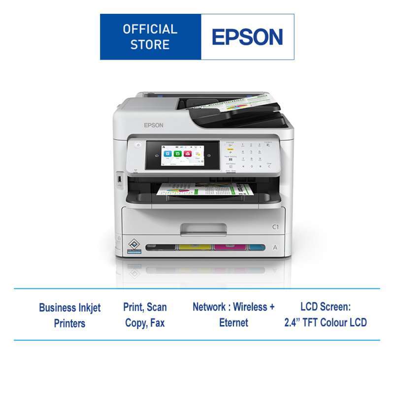 Jual Printer Epson WF-C5890 Workforce A4 Multifungsi Print Scan Copy ...