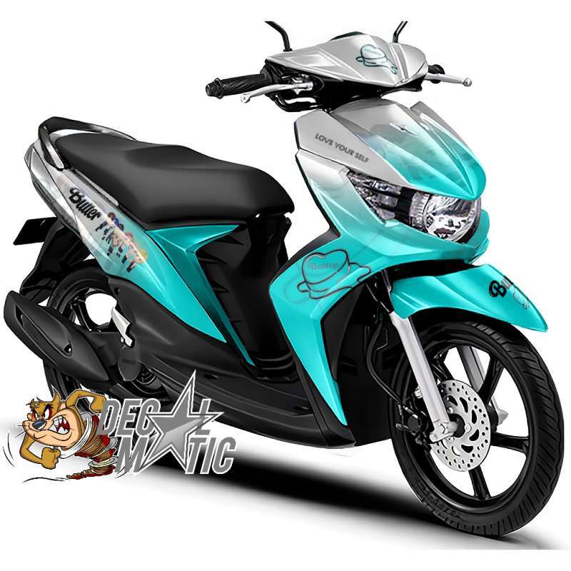 Jual Decal Mio Soul Full Body Stiker Soul GT 115 Full Body Striping ...