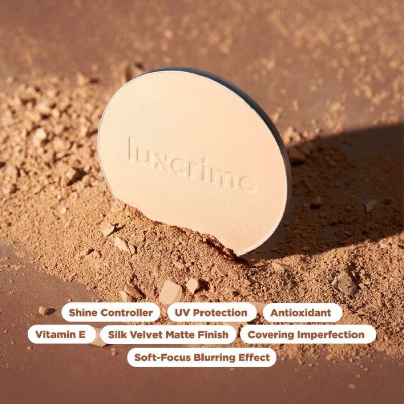 Promo Val [Duo Viral Bundle] Luxcrime Blur & Cover Two Way Cake + Ultra ...