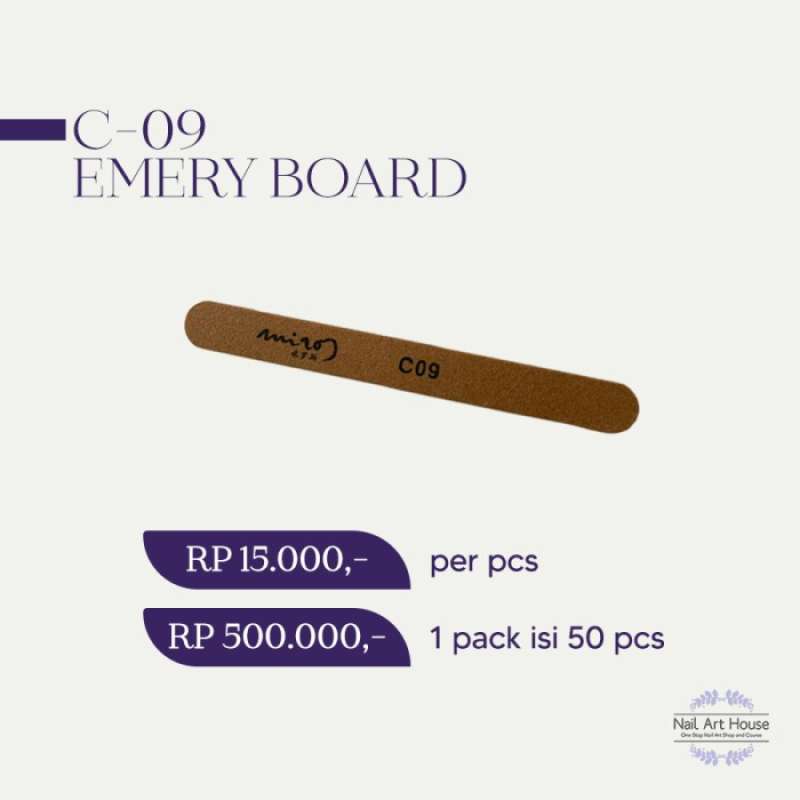 Emery Board Lengkap Harga Terbaru Juni 2024 | Blibli