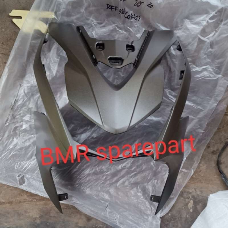 Promo Cover Tameng Depan Honda Beat Deluxe Led Tahun 2021-2022 Brown ...