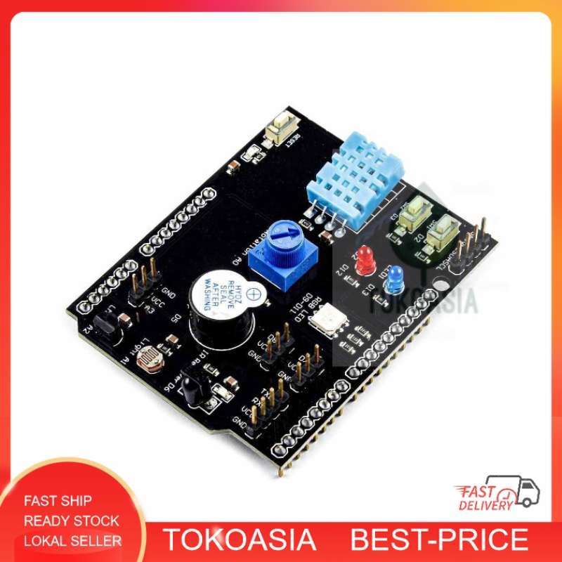 Jual Arduino Multifunction Shield 💯 Harga Murah & Kualitas Terbaik ...