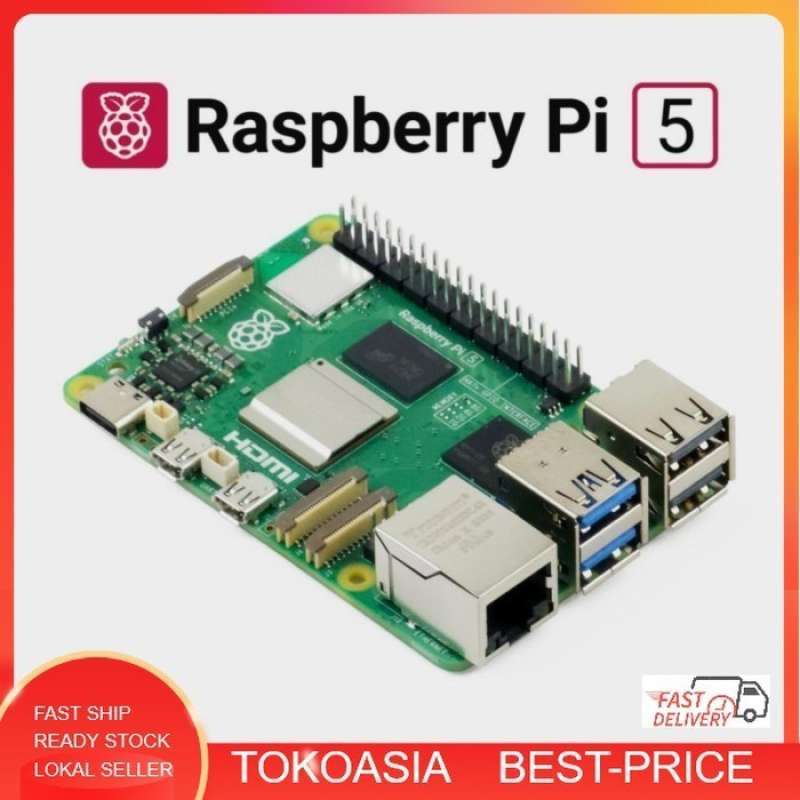 Jual Raspberry Pi 5 Model B Ram 4gb Di Seller Tokoasia-riau - Tokoasia ...