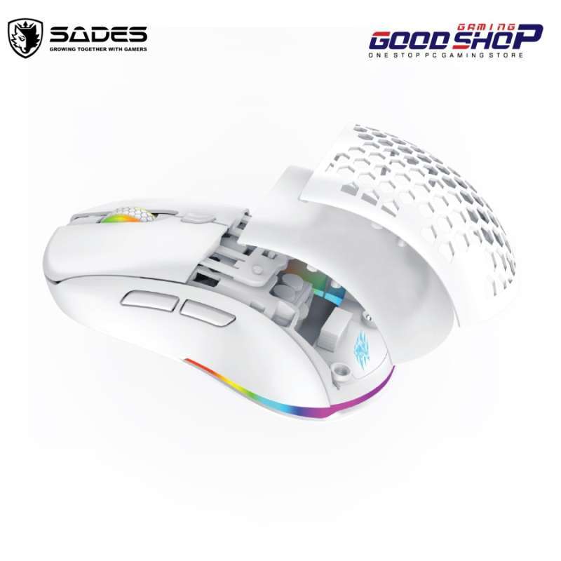Jual Mouse Gaming Wireless Modular Dual Mode Sades Raiden S33 Di Seller Good Gaming Shop ...