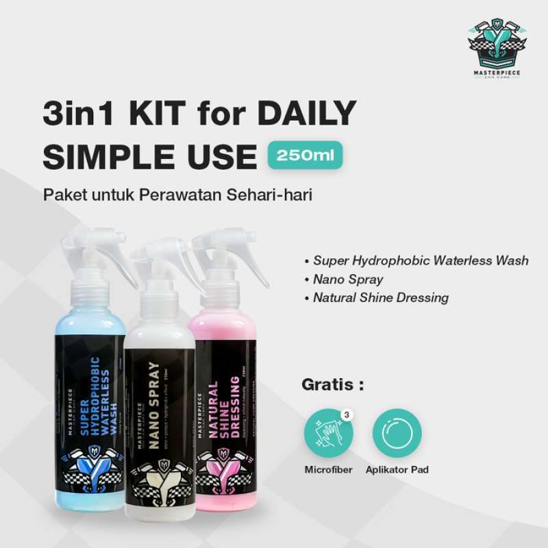 Promo Sale 3in1 Kit For Daily Simple Use The Most Favourite Kit By Masterpiece Diskon 50% Di ...