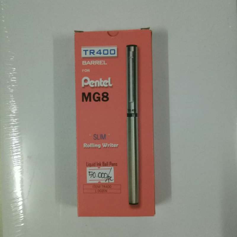 Jual Pen Tr400 Selongsong Barrel Plus Refill Isi Pentel Mg8 Ball Pen Di Seller Savagemall ...