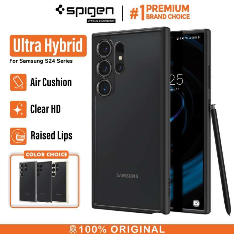Promo Case Samsung Galaxy S24 Ultra Plus Spigen Ultra Hybrid Clear Casing Diskon 56% di Seller ...