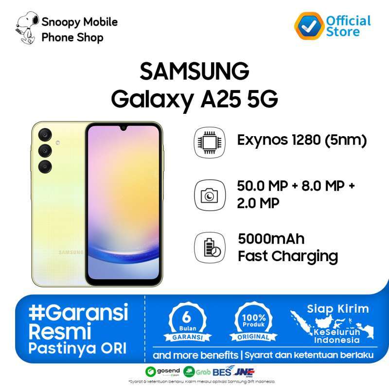 Promo Samsung Galaxy A25 5g - A256 - 8/128gb - Garansi Resmi Sein ...