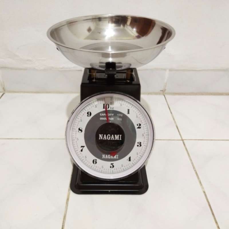 Promo Timbangan Analog (Dial Spring Scale) NAGAMI 10 KG Diskon 23% di ...