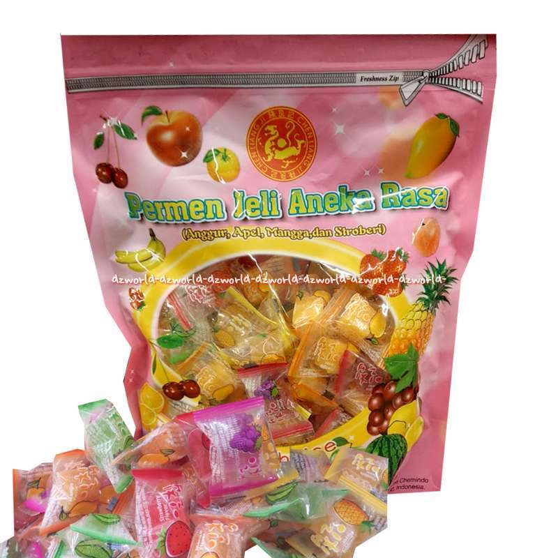 Jual Chen Liang 300gr Permen Jeli Aneka Rasa Anggur Apel Mangga ...