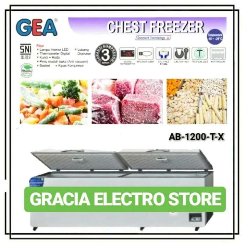 Promo CHEST FREEZER AB1200 - AB 1200 - AB1200TX - 1050 LITER PROMO ...