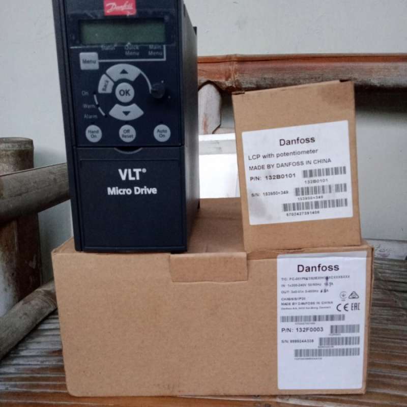 Promo inverter danfoss vlt micro Drive FC-051P1K5 1,5kw input 1pase ...