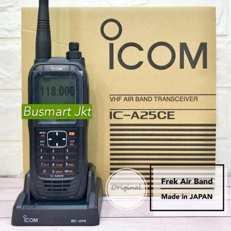 Promo Ht Icom Ic A25ce / Icom A25 / Ht Airband Diskon 23% Di Seller ...