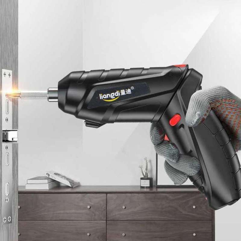 Jual Liangdi Obeng Listrik Cordless Screwdriver Q029 Obeng Multifungsi ...