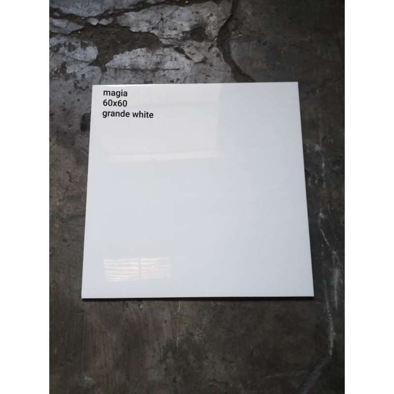 Jual Granit Magia Grande White 60x60 Doff Di Seller Homzkitz_ - Siti ...