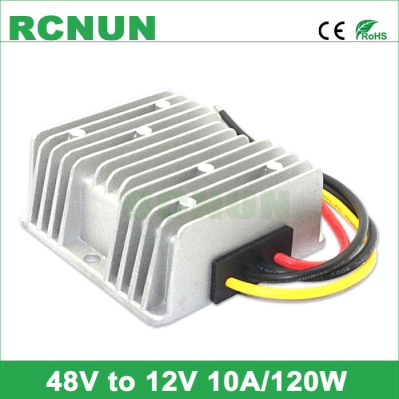 Promo Waterproof DC Buck Converter 48V to 12V 10A 120W Step Down Regulator Diskon 28% di Seller ...