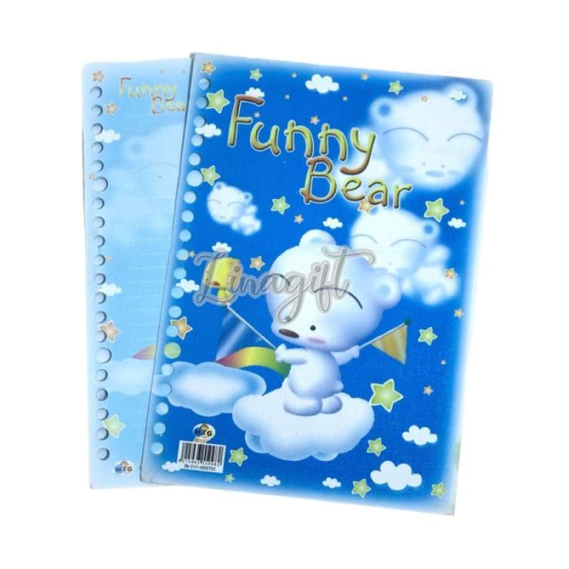 Jual ( Pak 25 Lembar ) ISI KERTAS BINDER FILE A5 KWARTO MOTIF ANAK ANAK ...