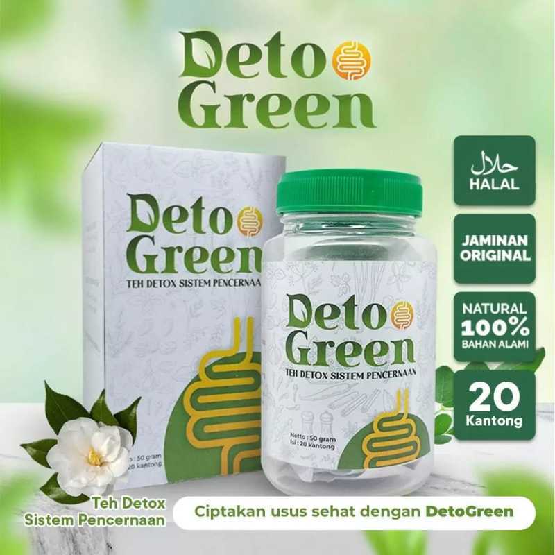 Jual DetoGreen Teh Herbal Detox Membersihkan Usus Kotor bisa untuk Diet ...