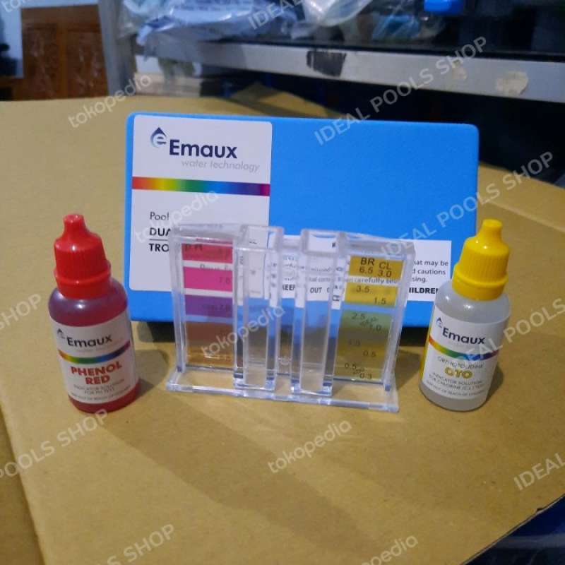 Promo Test Kit Kolam Renang Merk Emaux | Alat Tes Kolam Renang Diskon ...