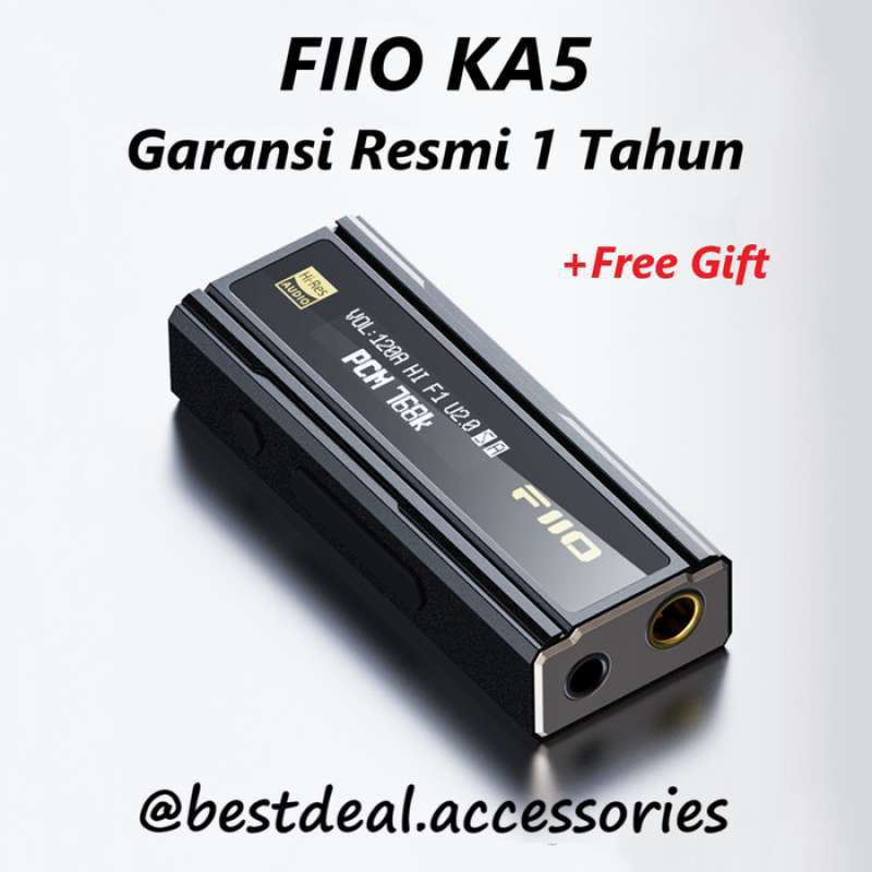 Fiio KA5 Portable DAC And Headphone Amplifier Dual CS43198, 43% OFF
