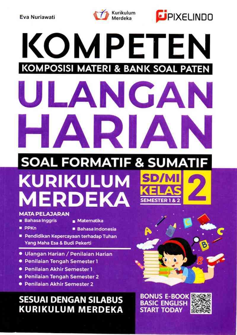 Jual Kompeten Ulangan Harian Kurikulum Merdeka Kelas 2 Sd/mi Di Seller ...