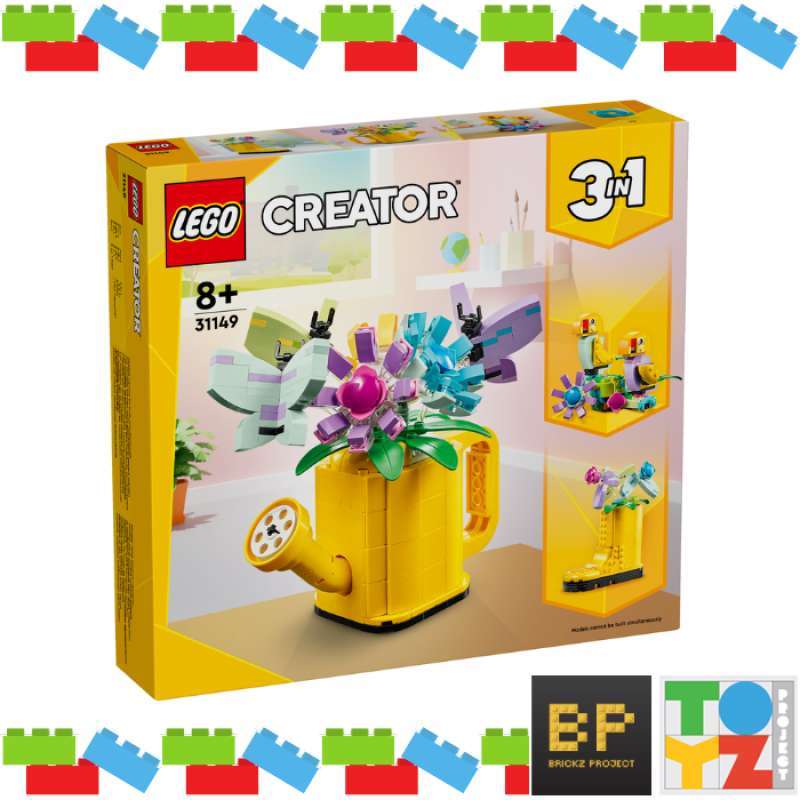 Jual Lego 31149 Creator Flowers In Watering Can Di Seller Brickz