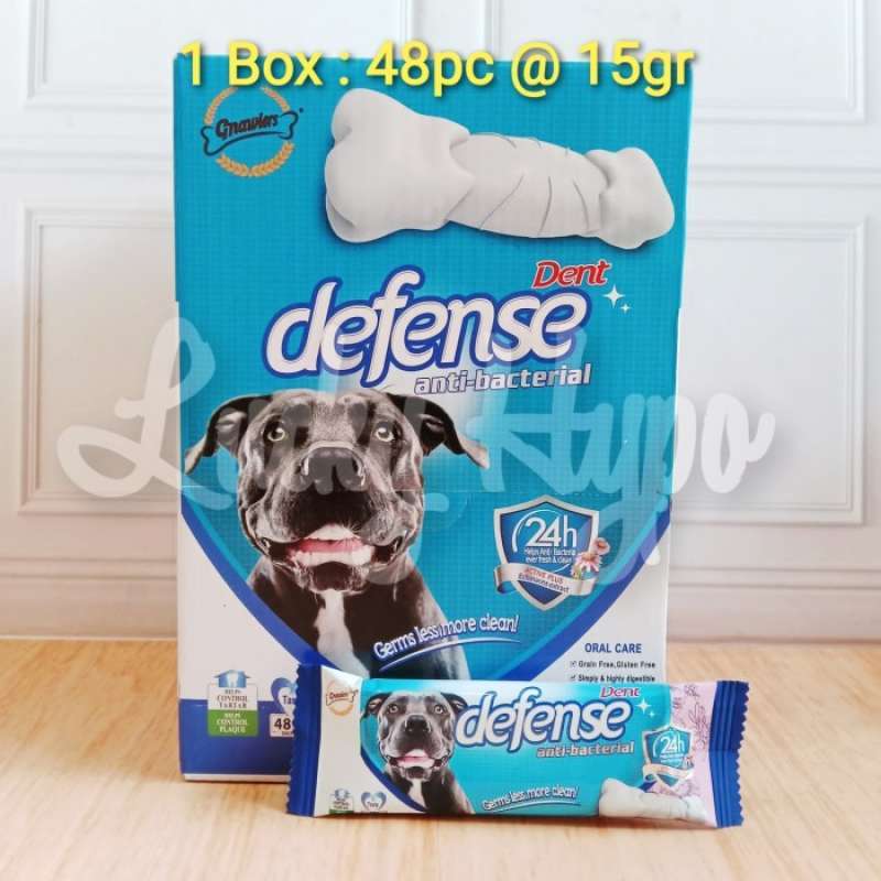 Promo Gnawlers Digest More Dent Defense 48pc X 15gr Snack Anjing Dog ...