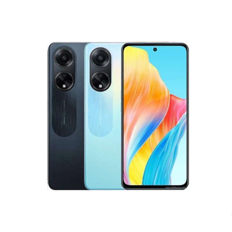 Promo OPPO A98 5G RAM 8/256GB - GARANSI RESMI - Blue Diskon 3% di ...