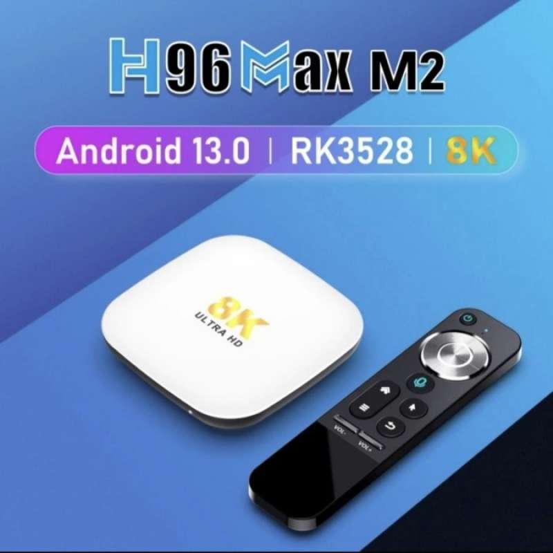 Promo Android Tv Box H96 Max M2 Rk3528 Remote Voice 8K Ultra Hd Android ...