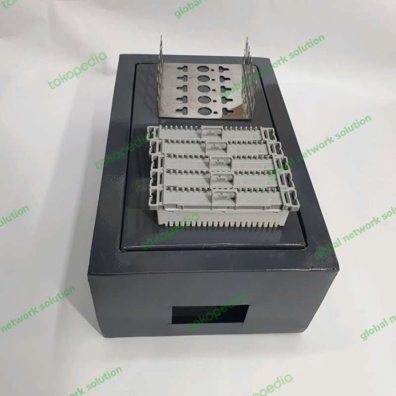 Promo Box Mdf Telepon 50 Pair Lengkap Lsa/ Box Telepon 50 Pair Fullset ...