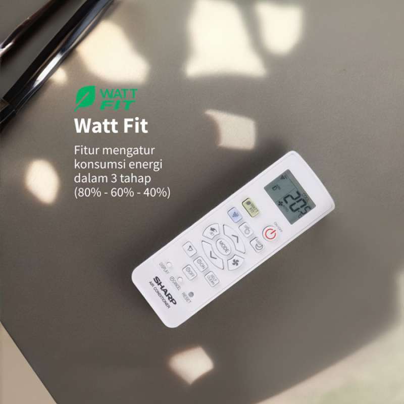 Promo Sharp AC Inverter Split Plasmacluster Garuda Series 1/2 PK - AH-XP6BMY Diskon 21% di ...