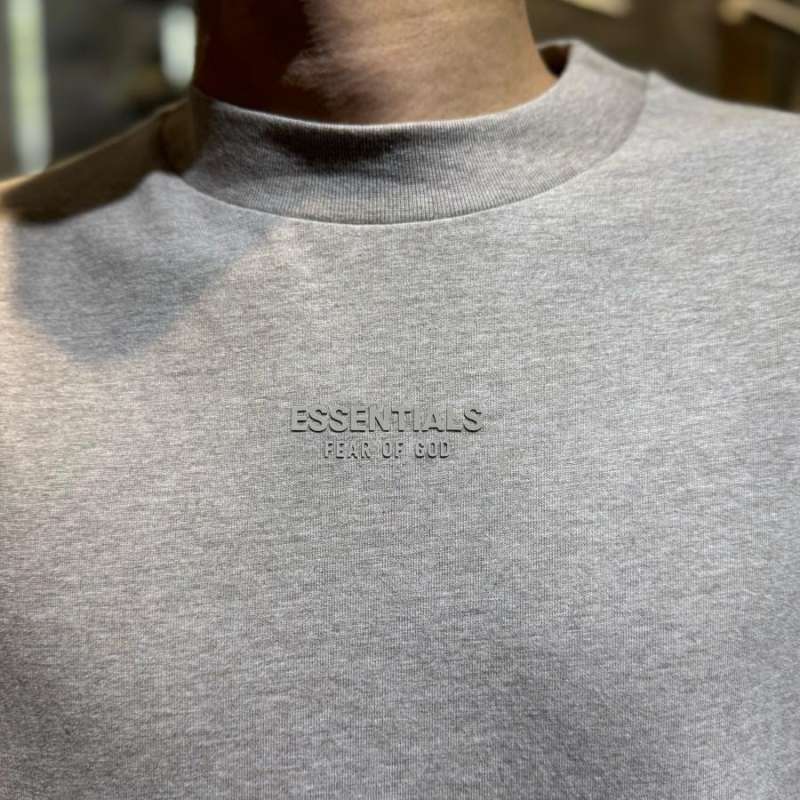 Jual Essentials FW23 Core Heather Tee Fear of God FOG Original - XXS di ...