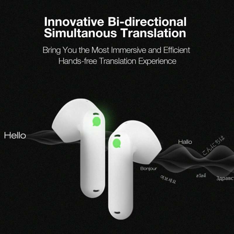 Jual TIMEKETTLE WT2 EDGE Translator Earbuds OFFLINE Penerjemah Bahasa ...