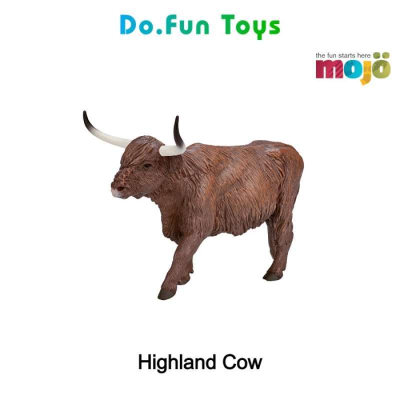 Promo HIGHLAND COW ANIMAL FIGURE / MINIATUR SAPI DATARAN TINGGI BY MOJO ...
