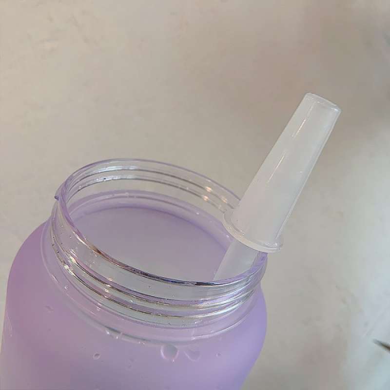 Promo Botol Air Minum Food Grade Motivasi 2 Liter Gradasi Tutup Flip ...