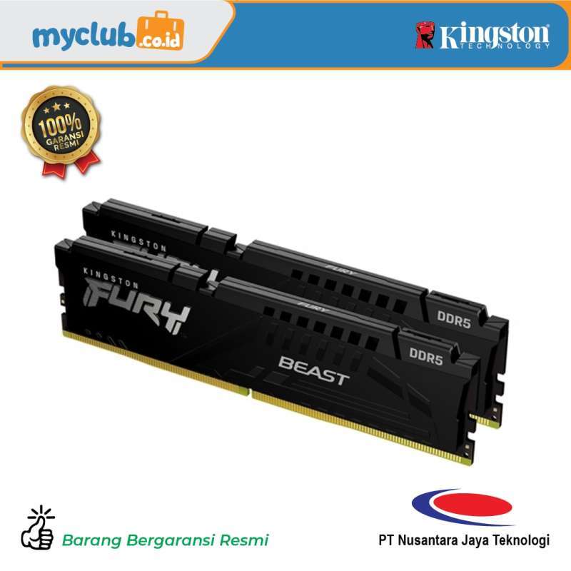 Jual Kingston Fury Beast Ddr5 5600 Mhz Original Murah - Harga Diskon Juni 2024 | Blibli