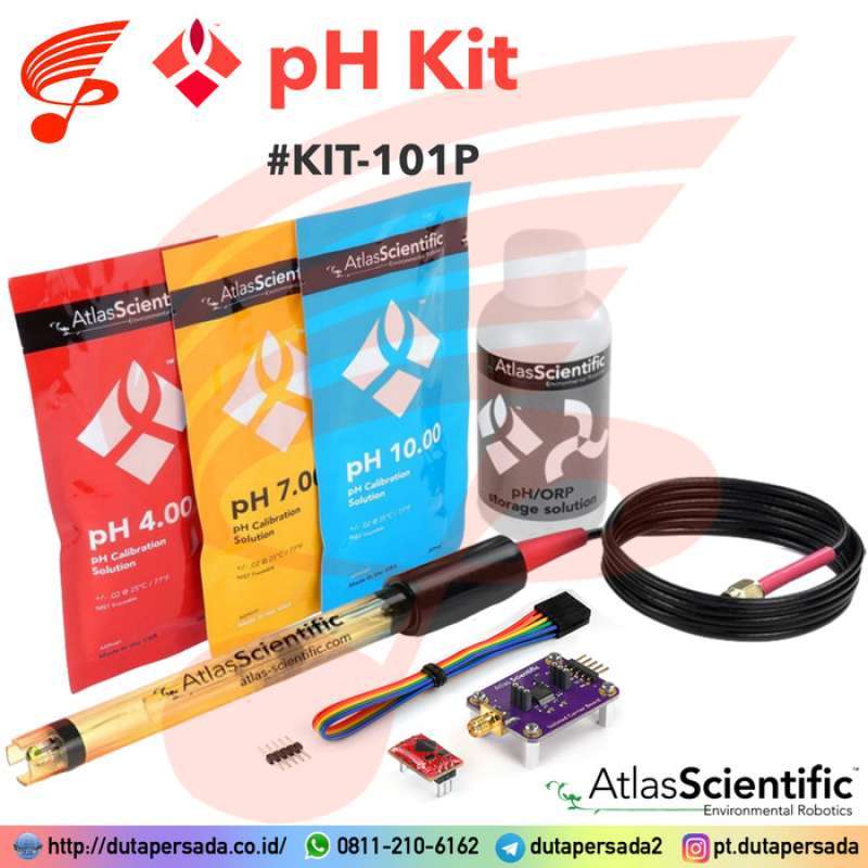 Promo Atlas Scientific ph Probe / Electrode Kit Diskon 23% di Seller ...