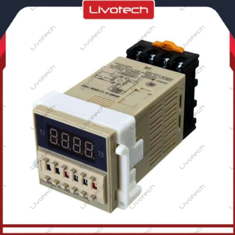 Jual Digital Timer DH48S-S Delay Relay Twin Counter Digital Precision ... Jual Digital Timer DH48S-S Delay Relay Twin Counter Digital Precision ...