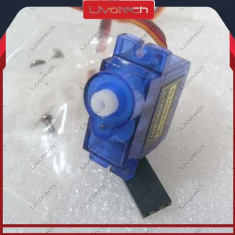 Jual Tower Pro Micro Servo Sg90 180 Derajat Motor Blue 9g Towerpro Sg ...