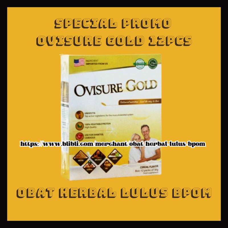 Promo Ovisure Gold Milk Susu Untuk Kesehatan Sendi Dan Asam Urat 1 Box ...