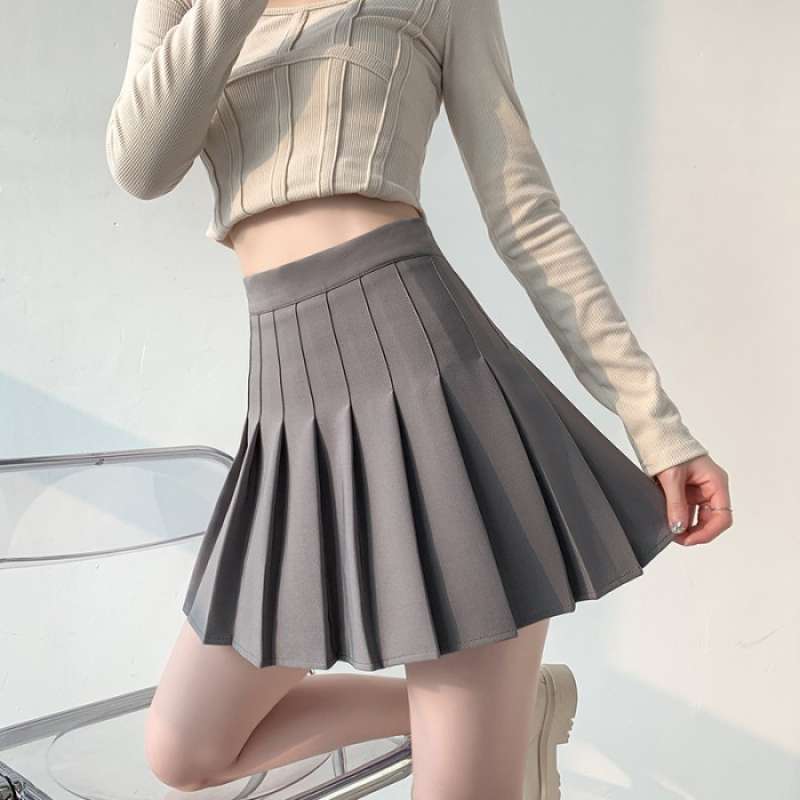 Promo ROK PENDEK MINI KOREA MODEL LIPAT ROK CELANA BAWAHAN WANITA 1086 ...