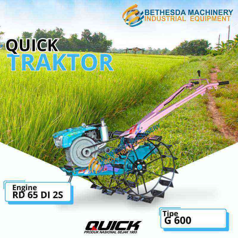 Jual Mesin Traktor Sawah G600 6.5 hp / Mesin Bajak Tanah G 600 Quick di ...