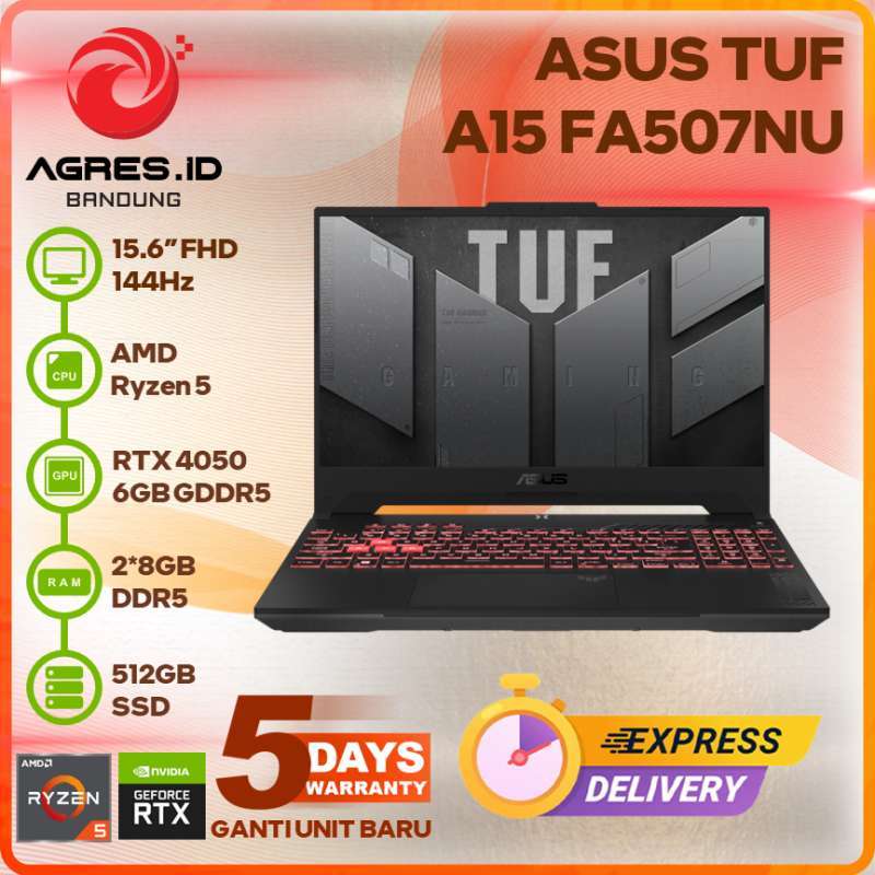 Jual Asus Tuf A15 Fa507nu Ryzen 5 7535hs Rtx4050 16gb 512gb 15.6fhd ...