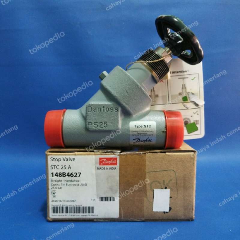 Promo DANFOSS STOP VALVE STC 25A 1INCH - SELERA_KITA STORE Diskon 50% ...