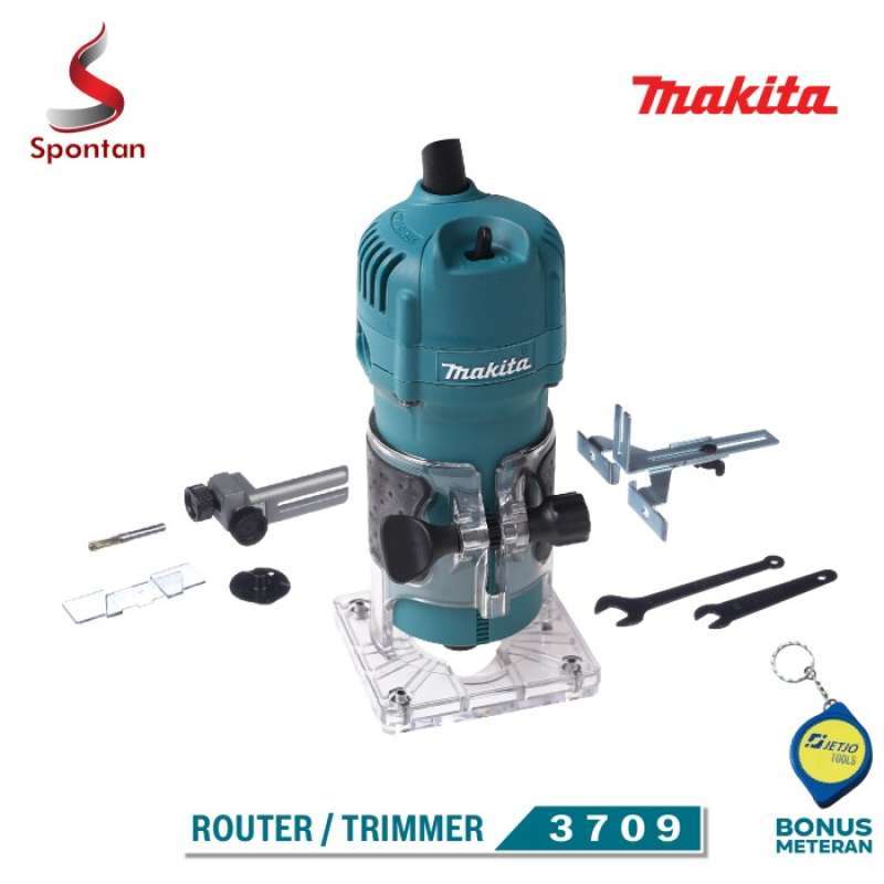 Promo 3709 Makita Mesin Profil Router Trimmer Kayu 6mm Diskon 23% di ...