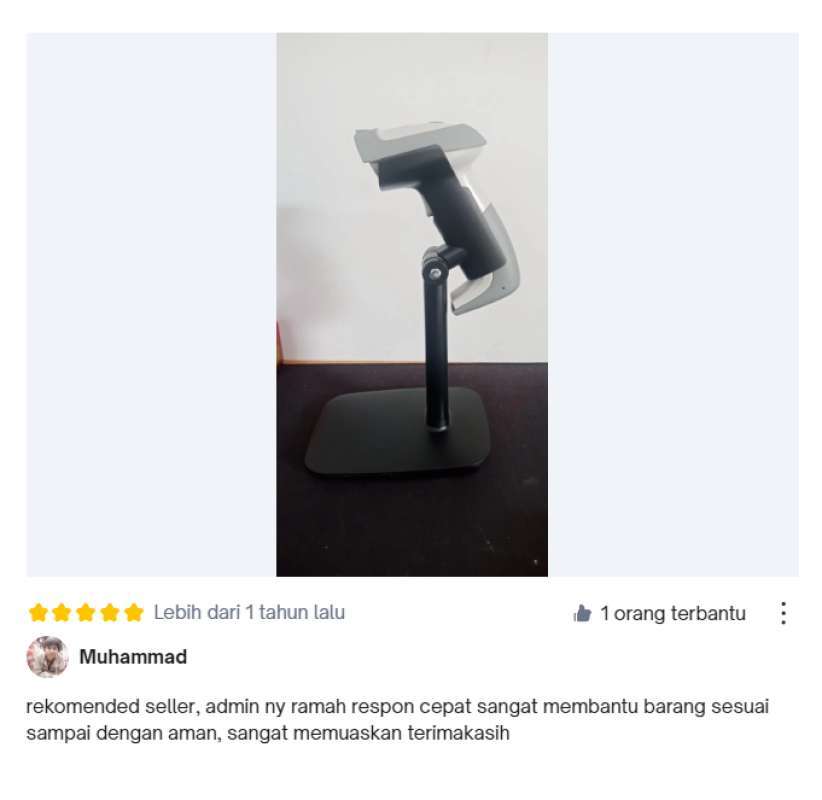 Jual Logic LS30A Laser Barcode Scanner Stand Otomatis Scan - TANPA ...
