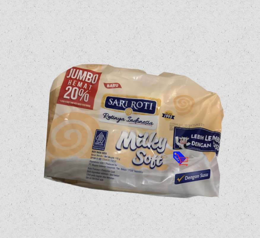 Jual Sari Roti Tawar Jumbo Kupas Milky Soft di Seller la idea - Sako-2 ...