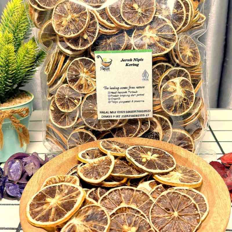 Promo Jeruk Nipis Kering / Driedlime Slice 100 Gram - 1 Kg Diskon 13% ...